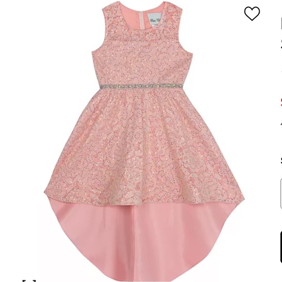 Rare Editions | Dresses | Rare Editionslittle Girls Sequin Lace ...